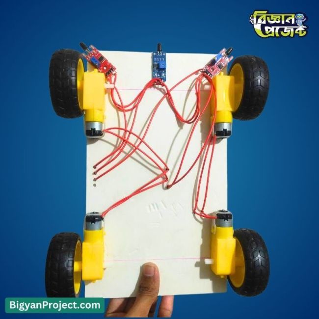 Smart Firefighting Robot with Flame Sensor & Water Pump